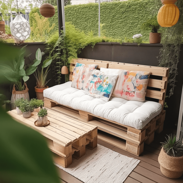 Canapé En Palettes : 15 Idées Pour En Fabriquer Vous-Même – PING