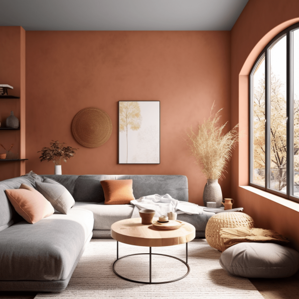 Couleur Terracotta Et Gris