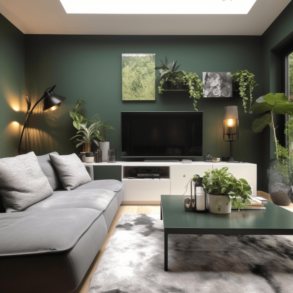Décorer un salon vert et gris : nos conseils et idées déco