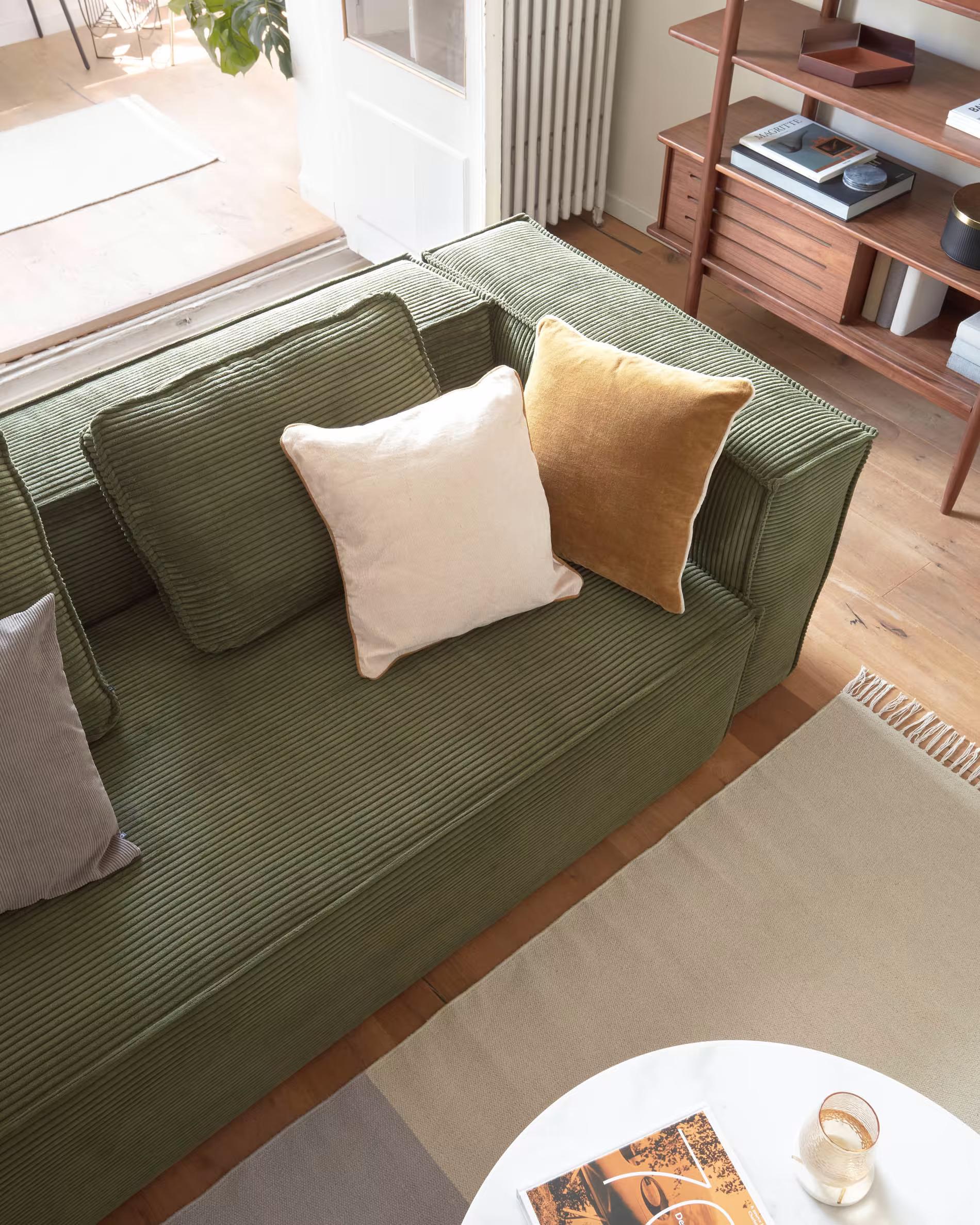 Canapé vert : notre sélection des plus beaux modèles