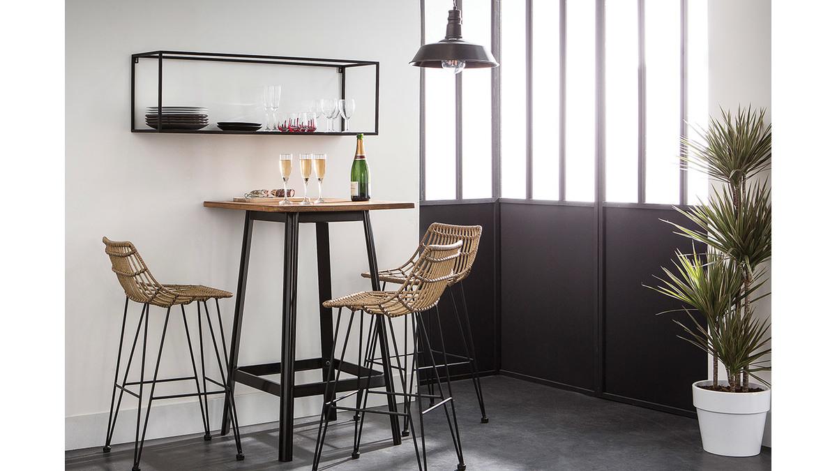 Tabouret de bar en rotin : 7 modèles tendances à découvrir