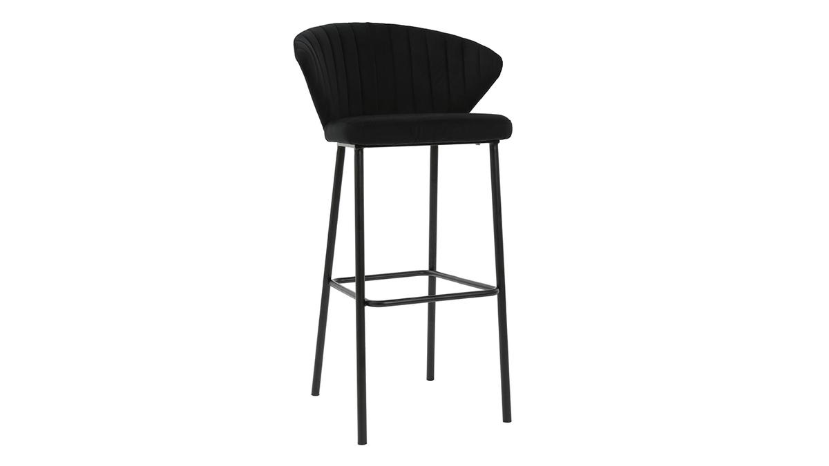 Tabouret de bar noir : 8 modèles pour une cuisine tendance
