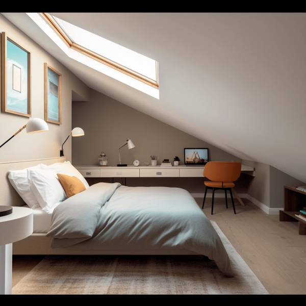 Chambre mansardée : 17 idées et conseils pour l'aménager