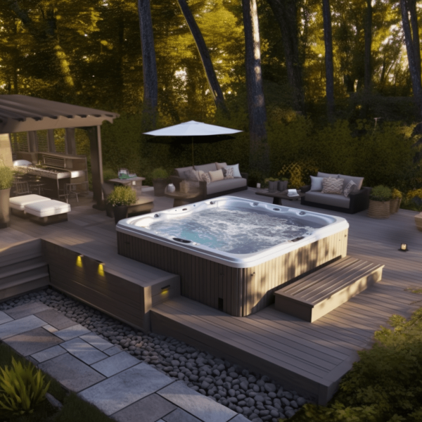 Aménagement coin spa extérieur : 8 idées et conseils