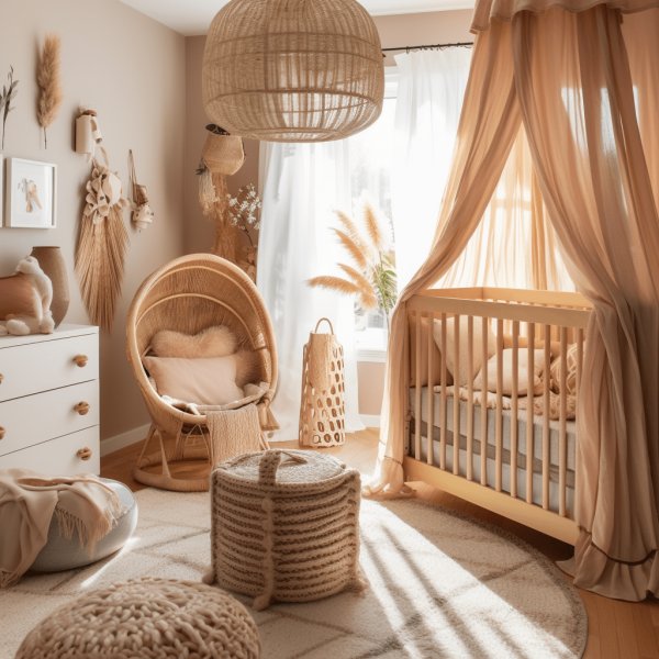 Chambre bébé bohème : 15 idées déco et tendances à découvrir