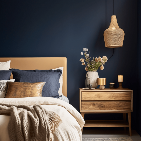 Chambre bleu nuit : 18 idées déco pour une ambiance calme