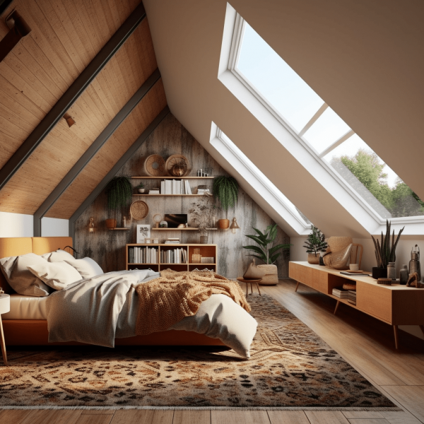 Chambre mansardée : 17 idées et conseils pour l'aménager