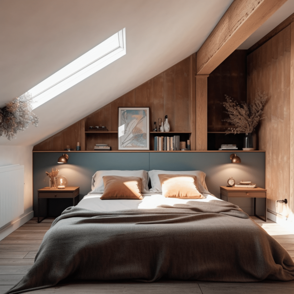 Chambre mansardée : 17 idées et conseils pour l'aménager