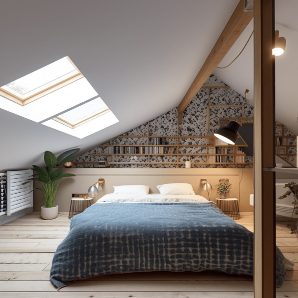 Chambre mansardée : 17 idées et conseils pour l'aménager