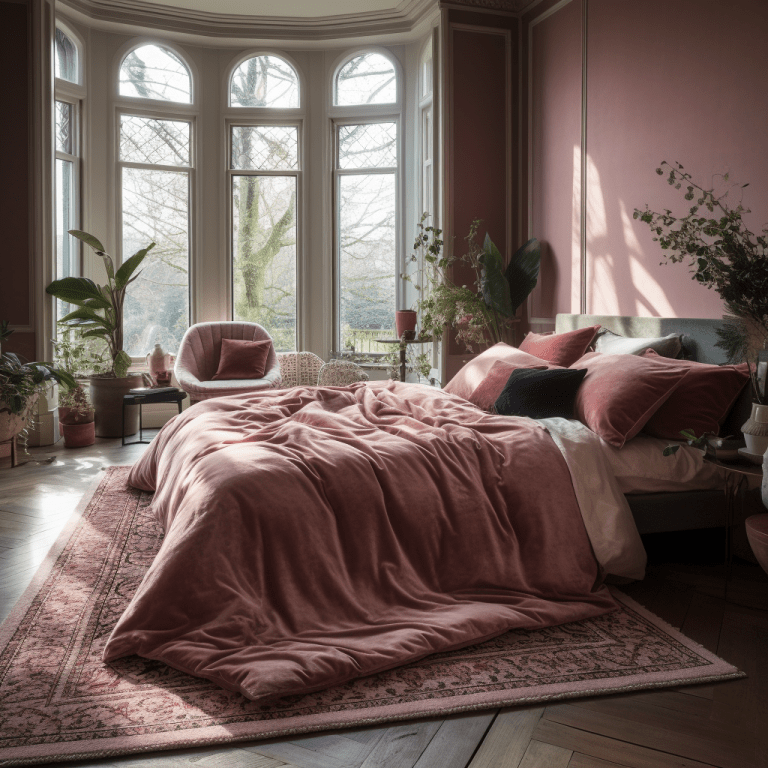 Chambre rose poudré : 13 exemples tendances pour s'inspirer