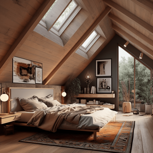 Chambre mansardée : 17 idées et conseils pour l'aménager
