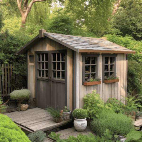 Idées couleur abri de jardin : 14 exemples à copier