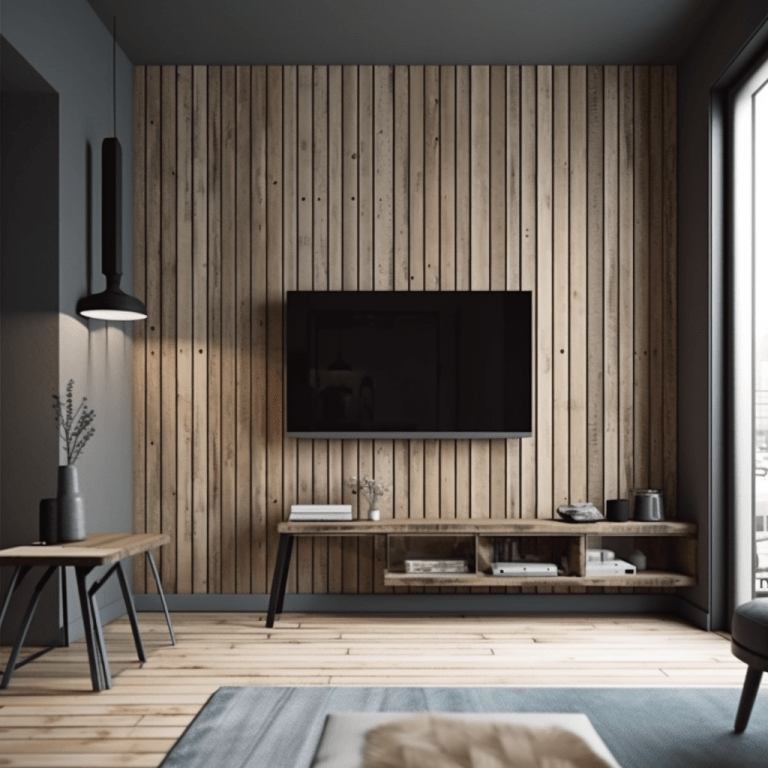 Déco mur TV en bois : 14 idées tendances et pratiques