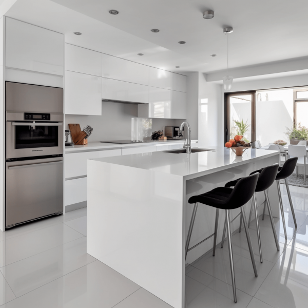 Plan de travail blanc : 17 idées pour votre projet cuisine