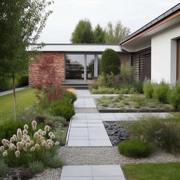 Aménagement extérieur devant maison : 11 idées tendances