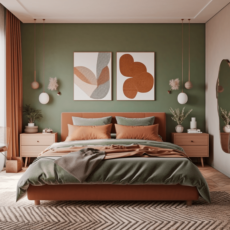Chambre terracotta : 18 exemples pour une ambiance cosy