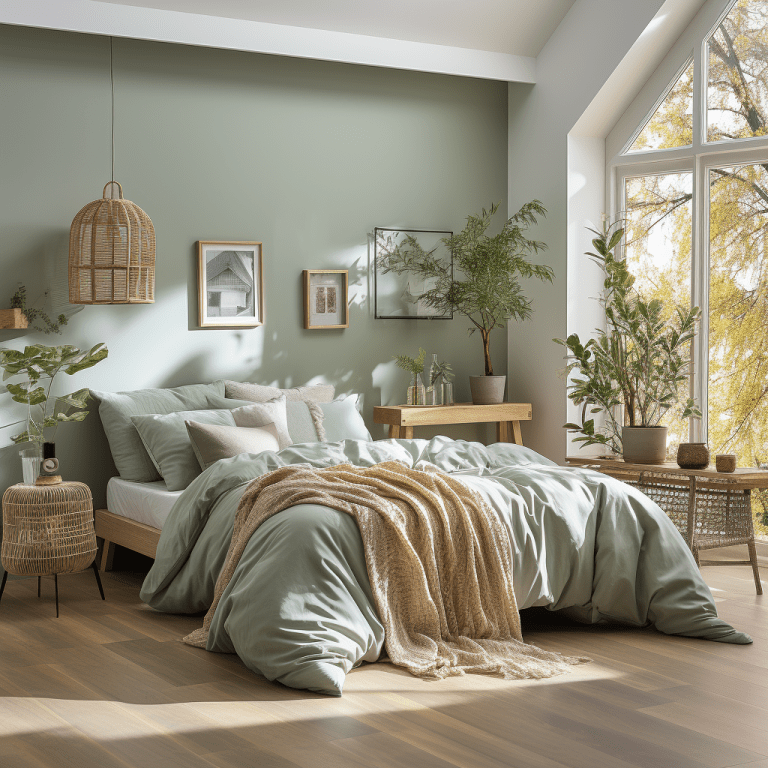 Chambre verte : 23 idées, exemples et inspirations déco