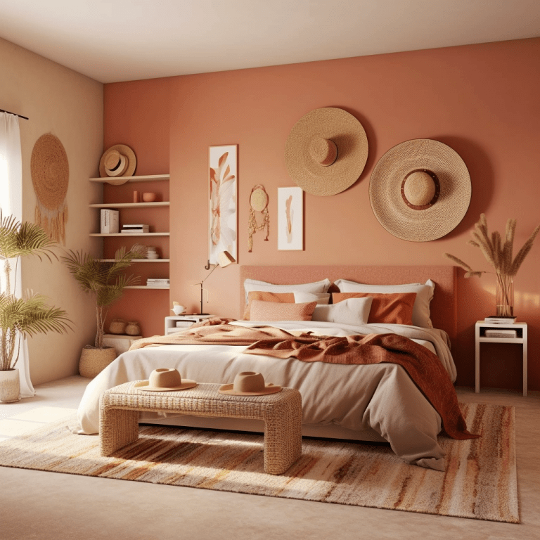 Chambre terracotta : 18 exemples pour une ambiance cosy