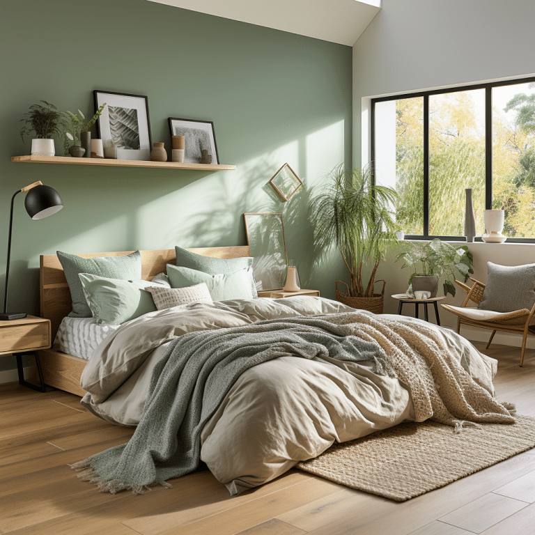 Chambre verte : 23 idées, exemples et inspirations déco