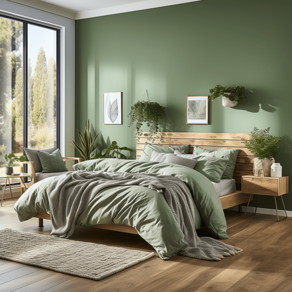 Chambre verte : 23 idées, exemples et inspirations déco