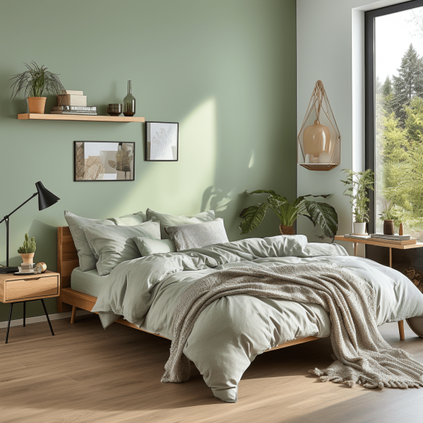 Chambre verte : 23 idées, exemples et inspirations déco