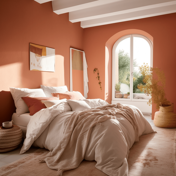 Chambre terracotta : 18 exemples pour une ambiance cosy