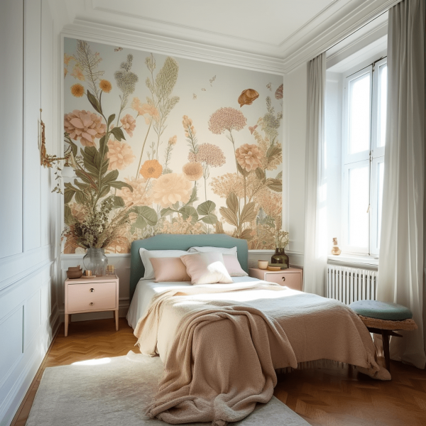 Papier peint panoramique chambre adulte : 20 exemples déco