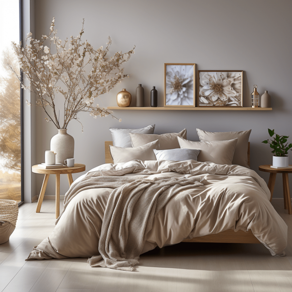 Chambre beige : 17 idées tendances pour une ambiance cosy