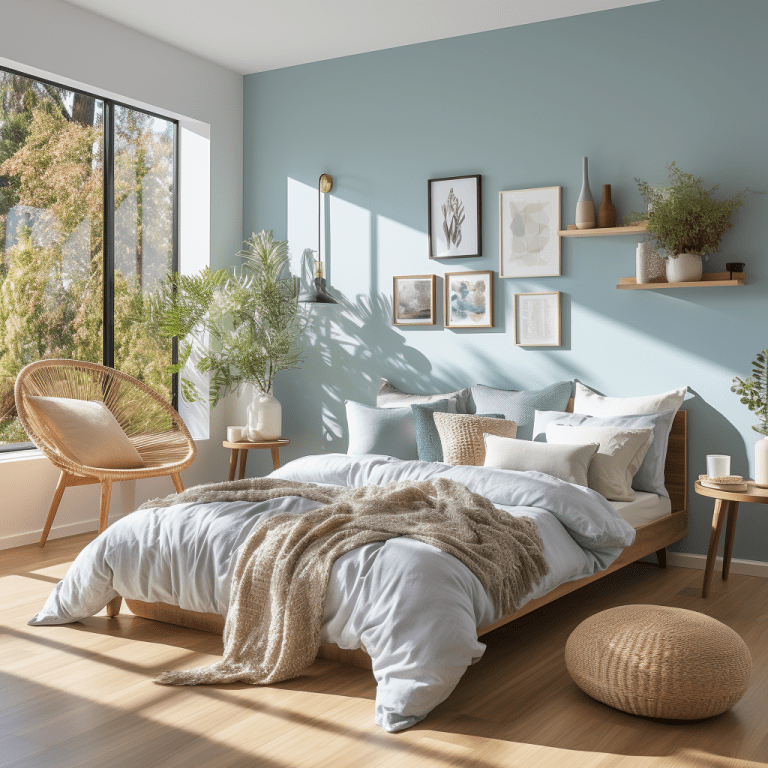 Chambre bleue : 19 idées tendances et déco pour votre espace
