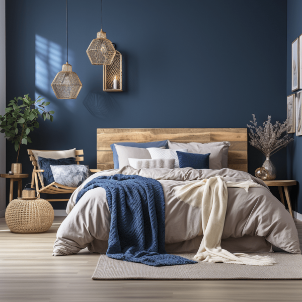 Chambre bleue : 19 idées tendances et déco pour votre espace