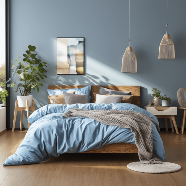 Chambre bleue : 19 idées tendances et déco pour votre espace