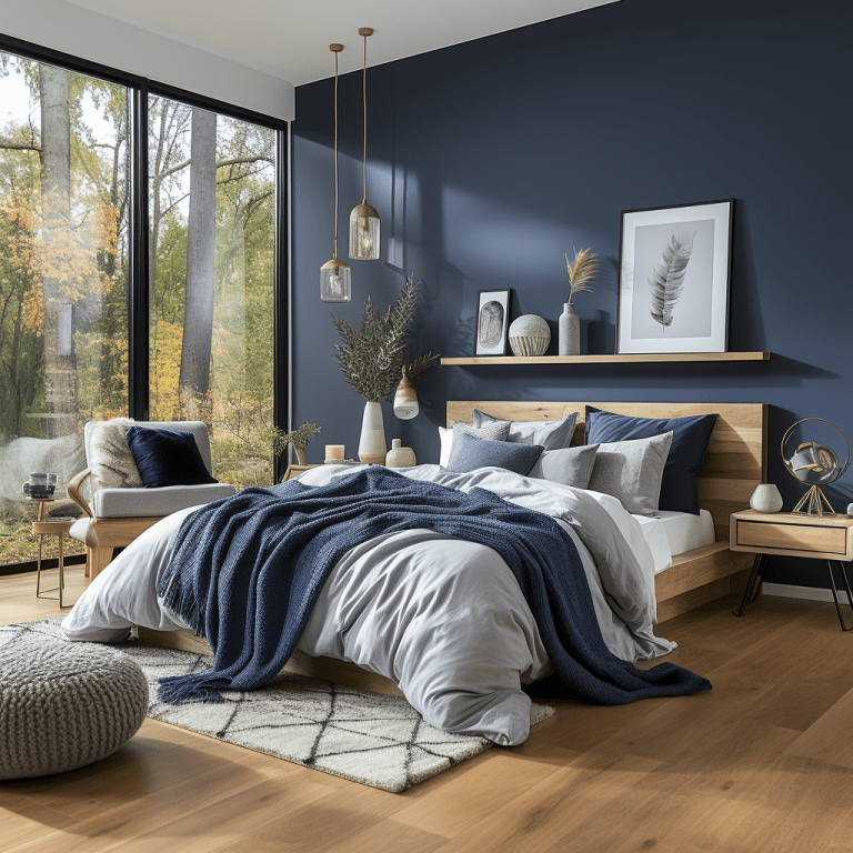 Chambre bleue : 19 idées tendances et déco pour votre espace