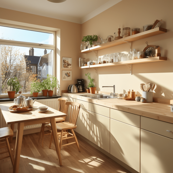 Cuisine beige : 15 idées tendances et déco à découvrir