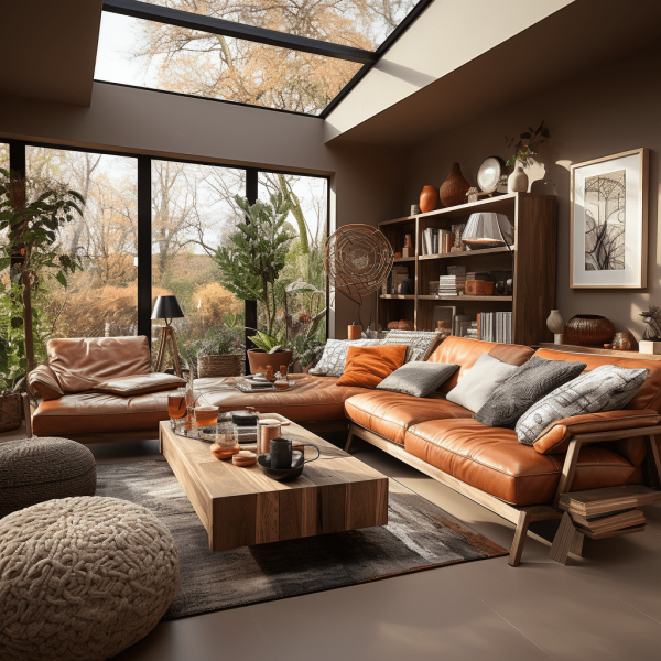 Salon marron : 15 idées pour décorer dans cette teinte