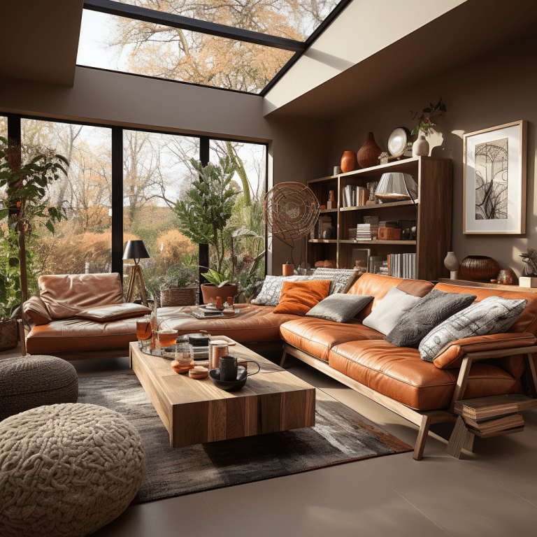 Salon marron : 15 idées pour décorer dans cette teinte