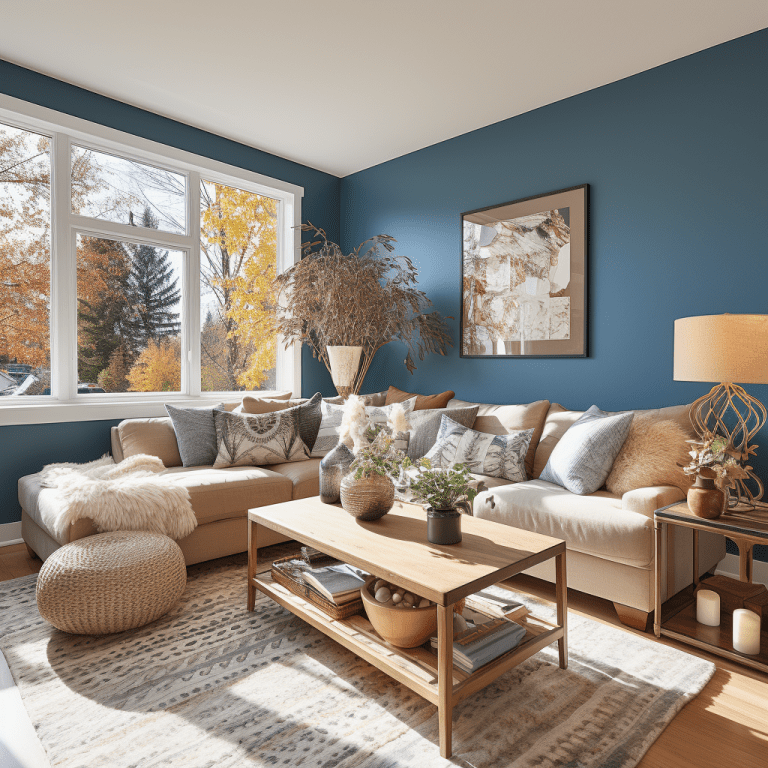 Salon bleu canard : 24 idées pour intégrer cette couleur