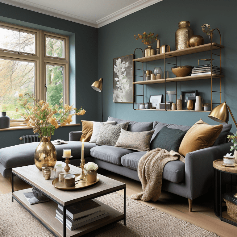 Salon bleu canard : 24 idées pour intégrer cette couleur