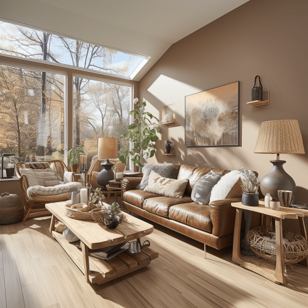 Salon marron : 15 idées pour décorer dans cette teinte