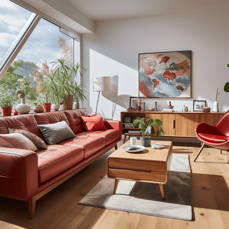 Salon rouge : 25 idées ultra tendances avec cette couleur