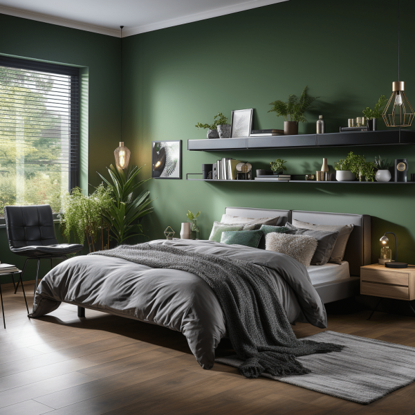 Chambre vert foncé : nos 10 idées pour une déco réussie