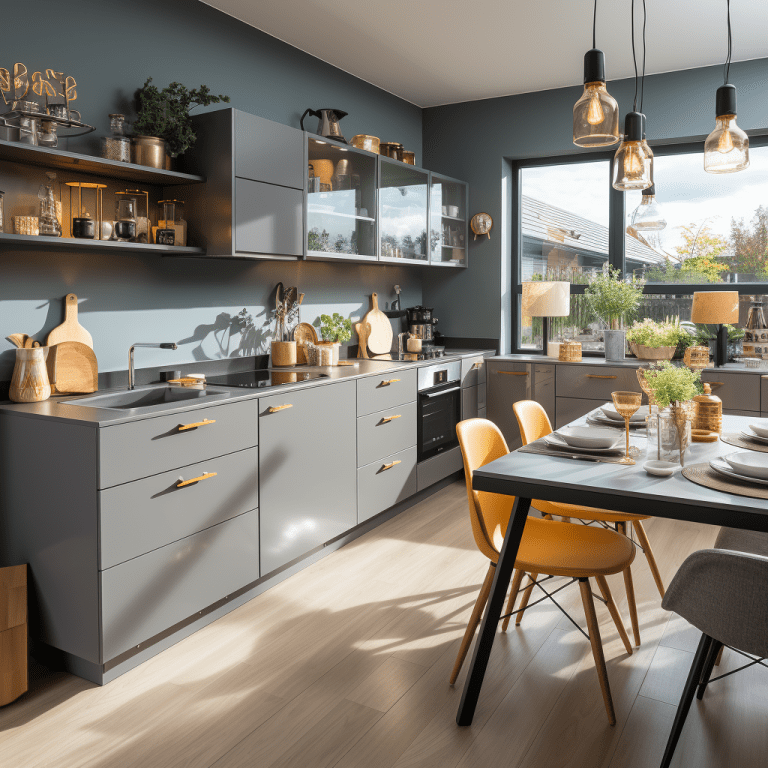 Idee Deco Cuisine Grise