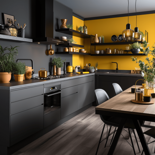 Cuisine jaune : 18 idées déco pour une cuisine lumineuse 💛