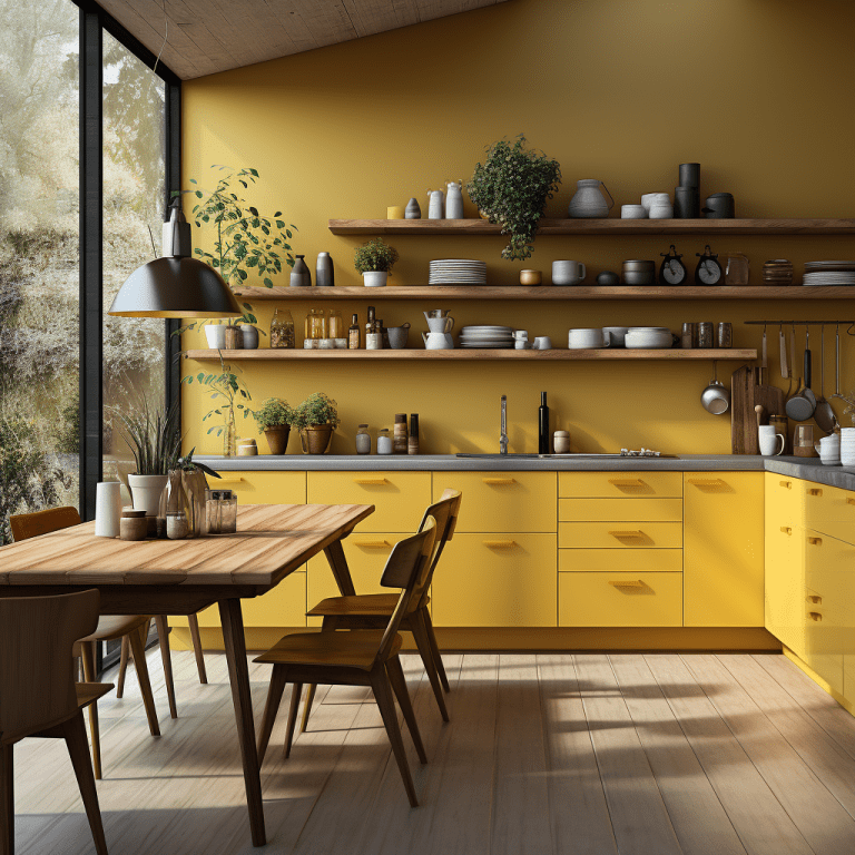 Cuisine jaune : 18 idées déco pour une cuisine lumineuse 💛