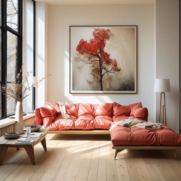 Salon rouge : 25 idées ultra tendances avec cette couleur