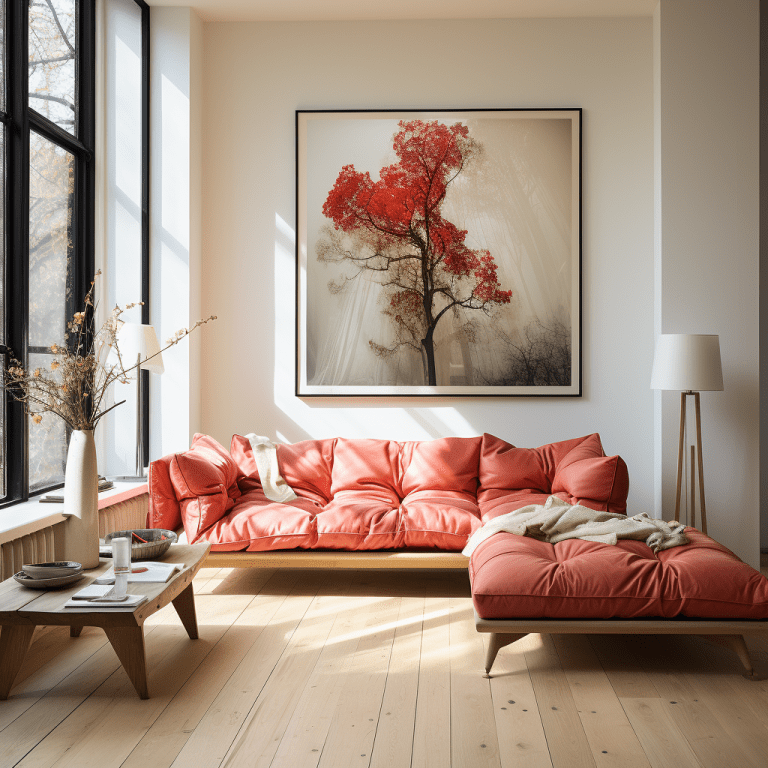 Salon rouge : 25 idées ultra tendances avec cette couleur