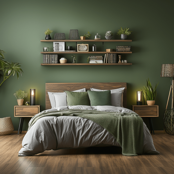 Chambre vert foncé : nos 10 idées pour une déco réussie