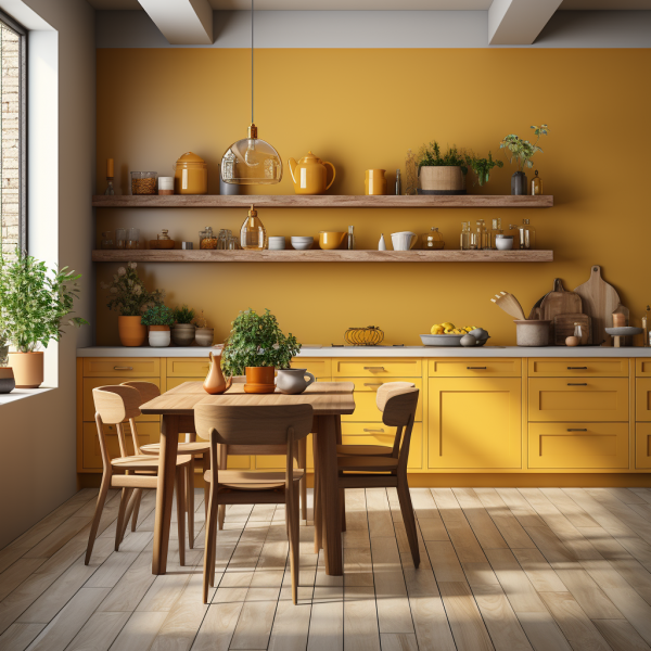 Cuisine jaune : 18 idées déco pour une cuisine lumineuse 💛
