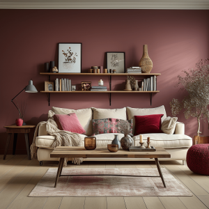 Salon rouge : 25 idées ultra tendances avec cette couleur