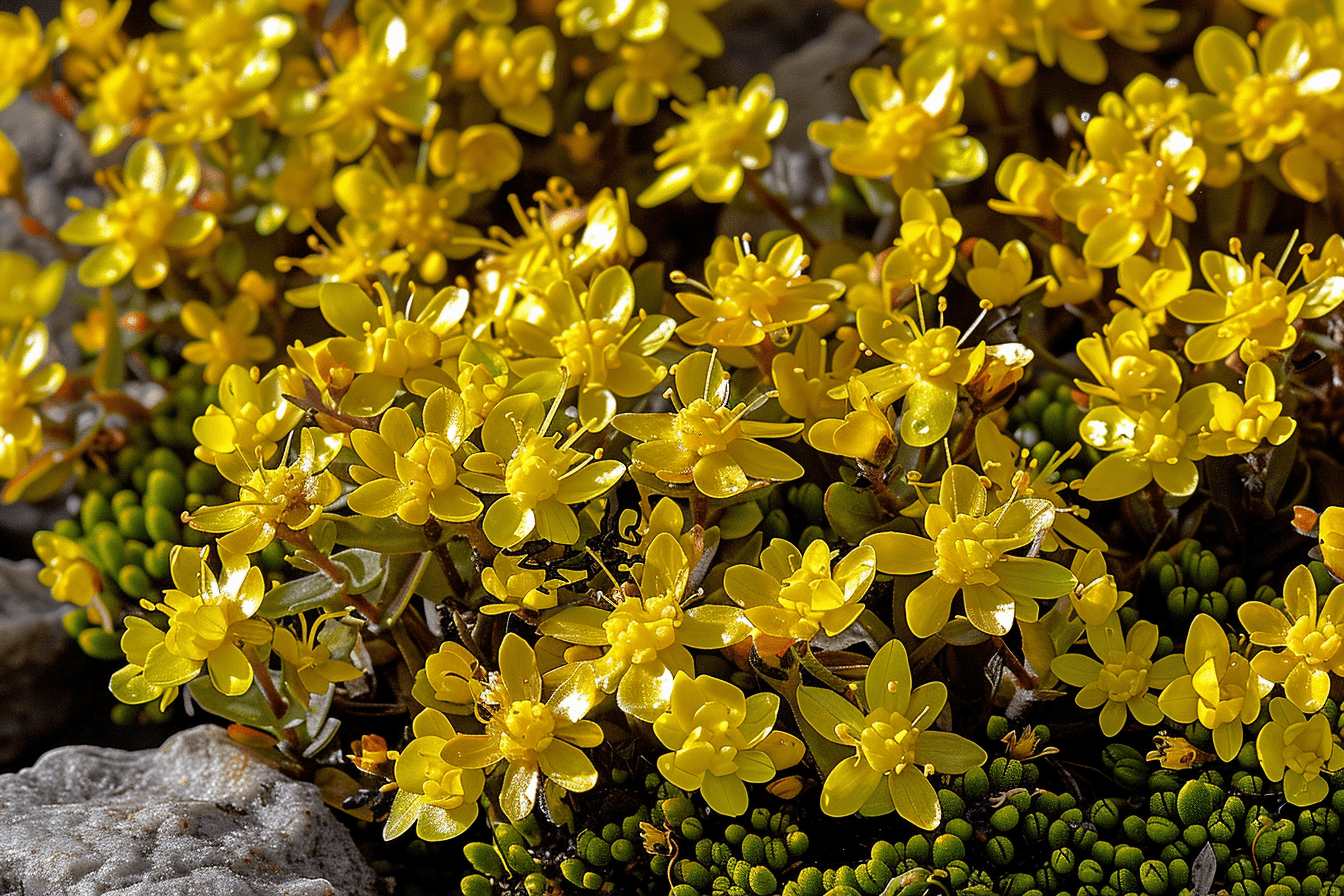 Explorez les variétés d'orpins qui égayeront votre jardin